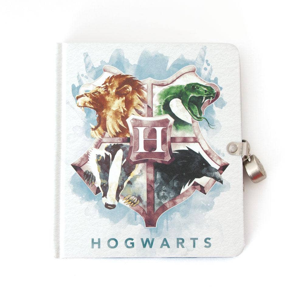 Harry Potter Hogwarts Crest Lockable Diary | The Cloak and Wand